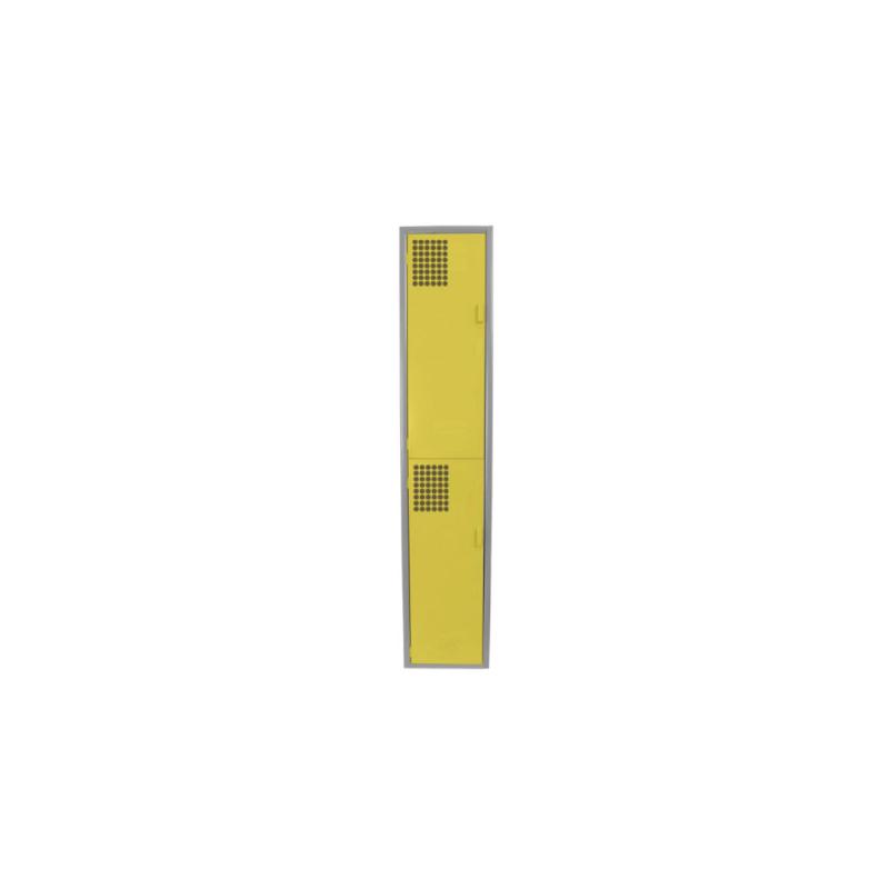 Locker Color Amarillo - 2 puertas
