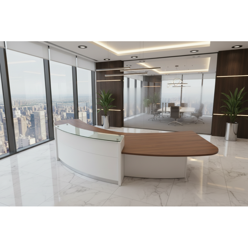 Mueble de recepción para oficina EVOLUTION